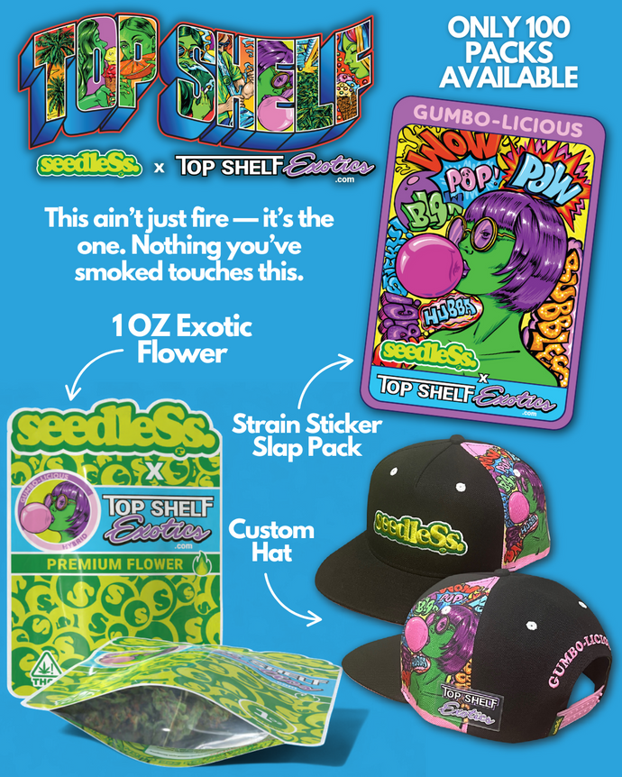 Exotic Craft Cannabis - Gumbo Strain | Top Shelf Exotics